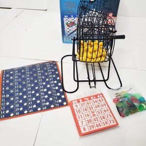 Games | Complete Game Set In Box Cardinal Deluxe Bingo Cage 158 Classic ...